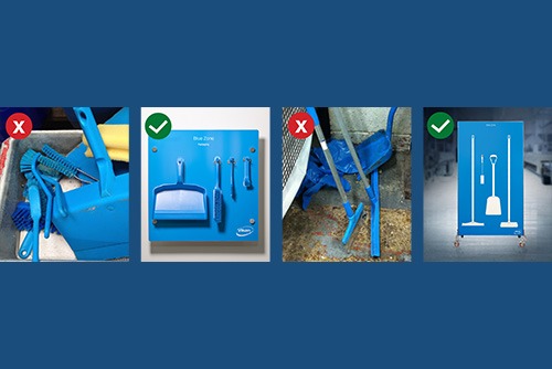 Organizarea HACCP prin Shadow Board Vikan - Romsales Blog